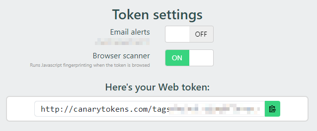 Canary Tokens | amartinsec