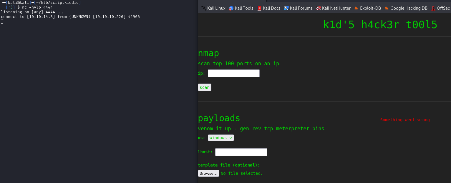 ScriptKiddie - HackTheBox | amartinsec